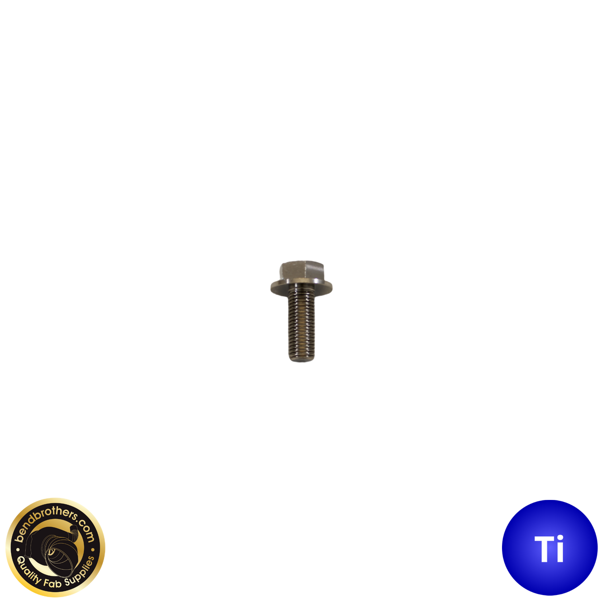 Titanium Flanged Hex Head Bolt M10x1.25 - 25mm Length – Bend Brothers